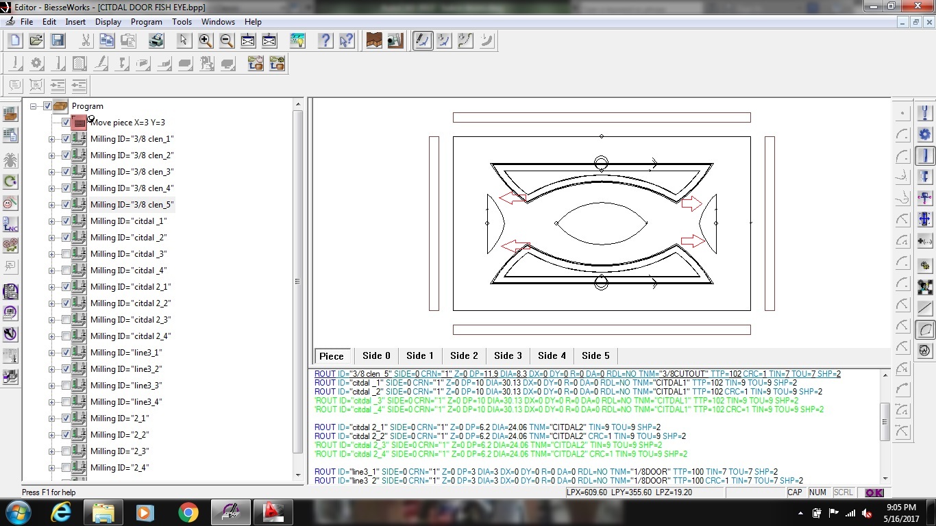 Biesseworks - Parametric arks - WOODWEB's CNC Forum