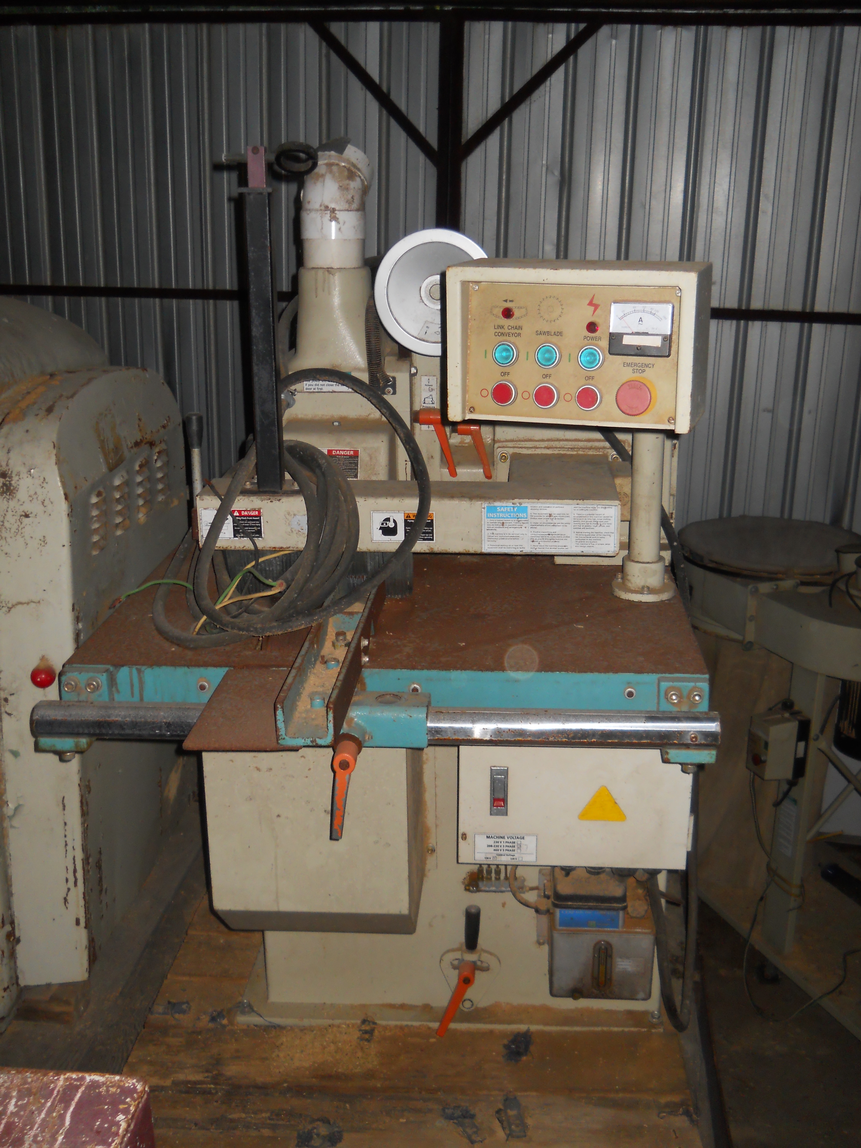 Extrema Straightline Saw (Single Phase) - WOODWEB's Sawing and Drying Forum