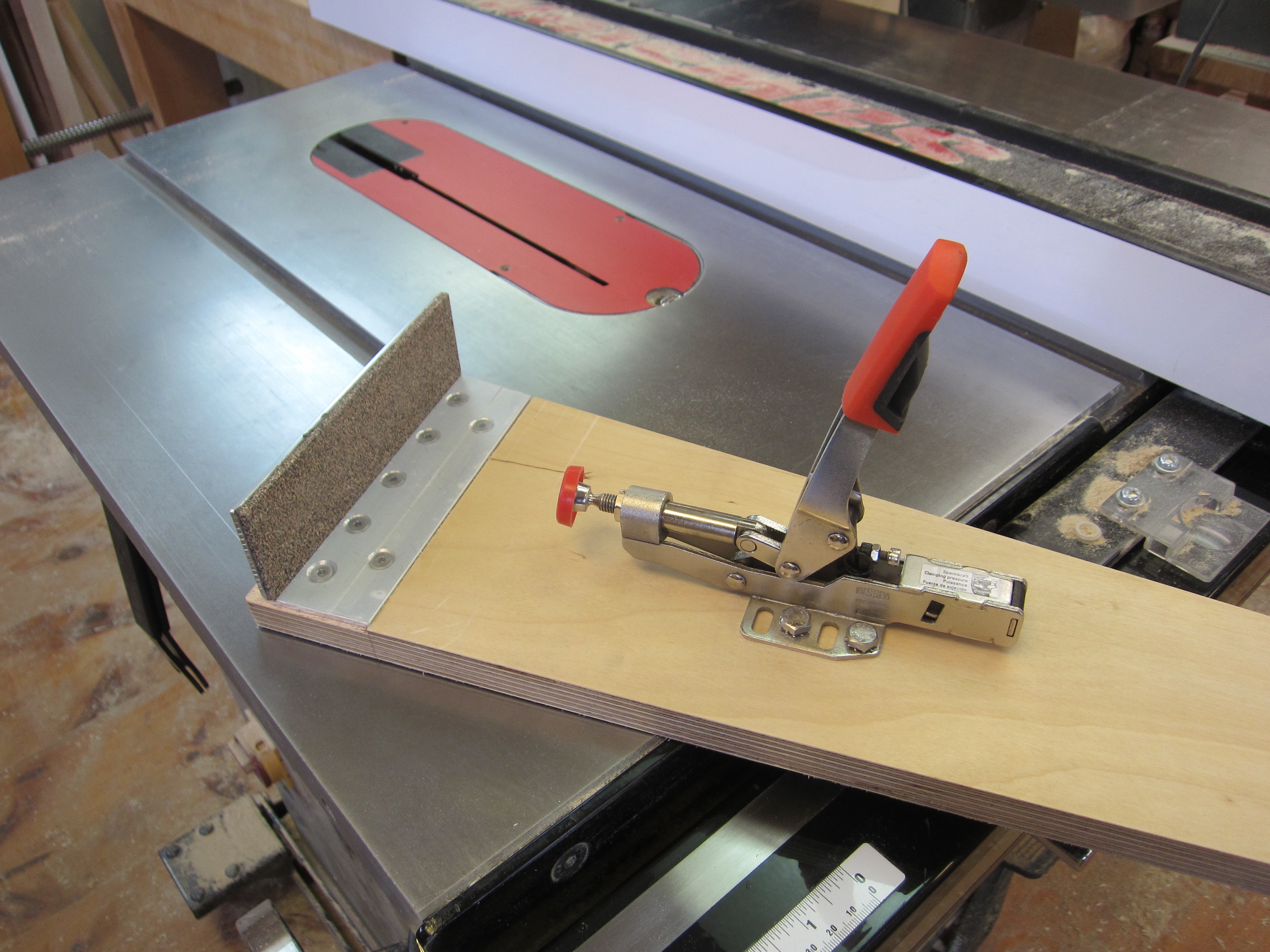 Clip-on Infeed Support for Table Saw - WOODWEB's Solid Wood Machining Forum