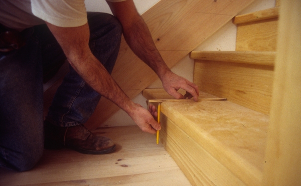 Then drill another pilot hole at the mark, drive the brad through the ...